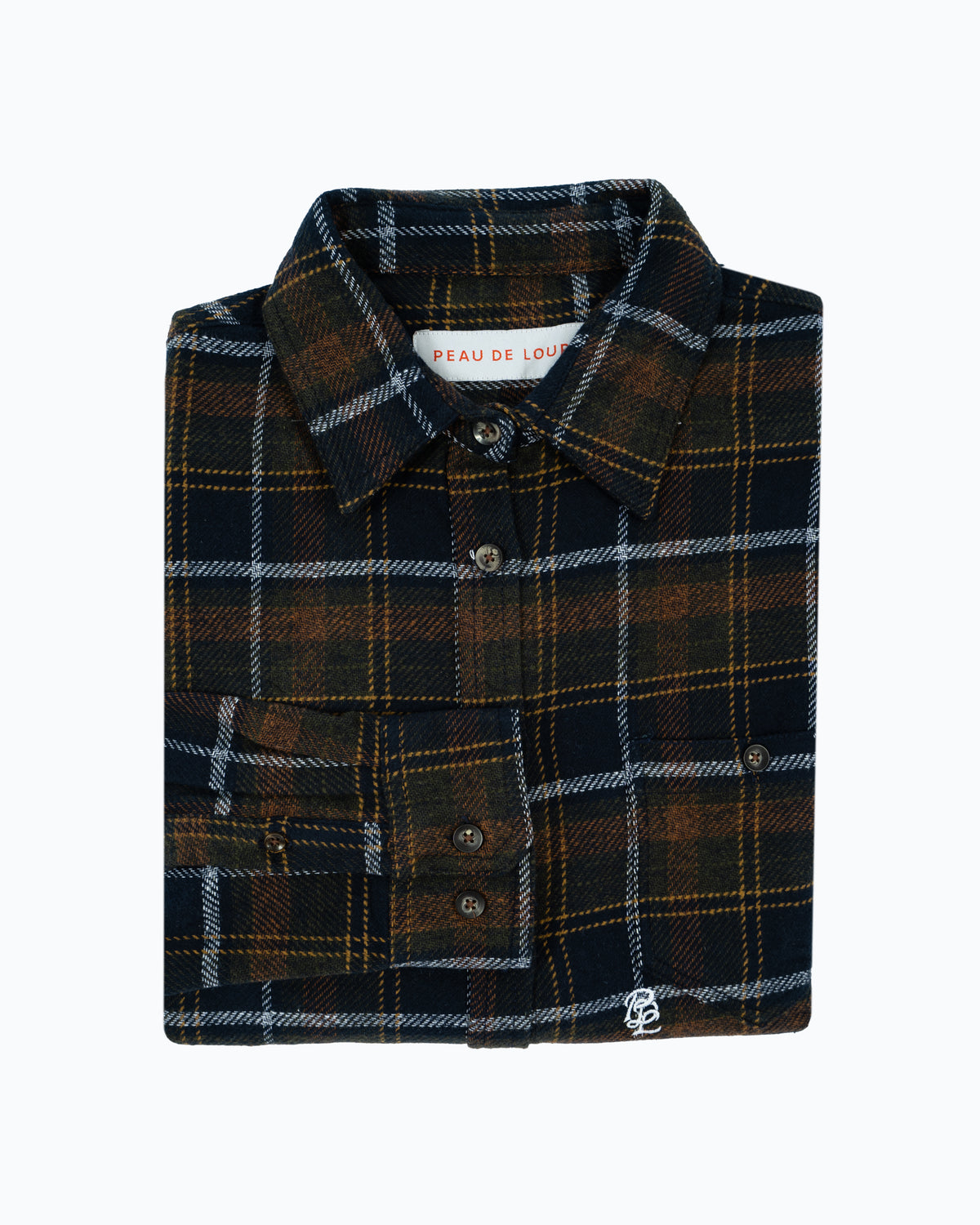 Flannel Button down Shirt| Gender neutral with a non-binary fit | Peau ...