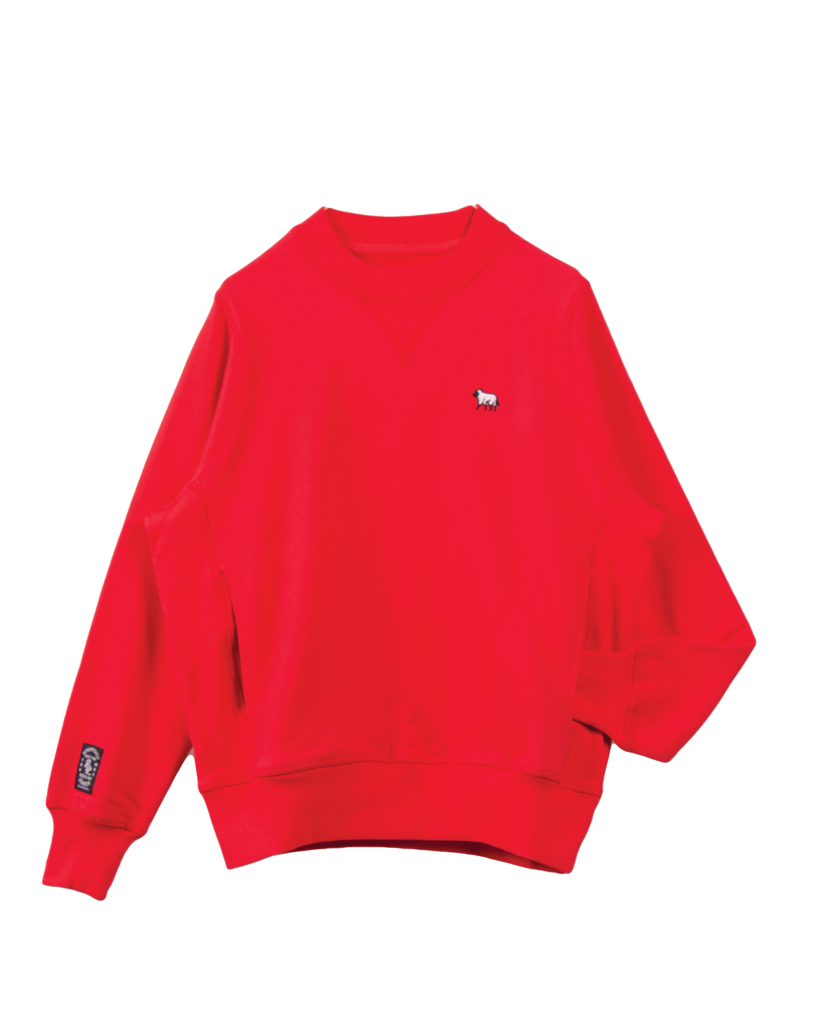 Kids Red Logo Crew | Peau de Loup